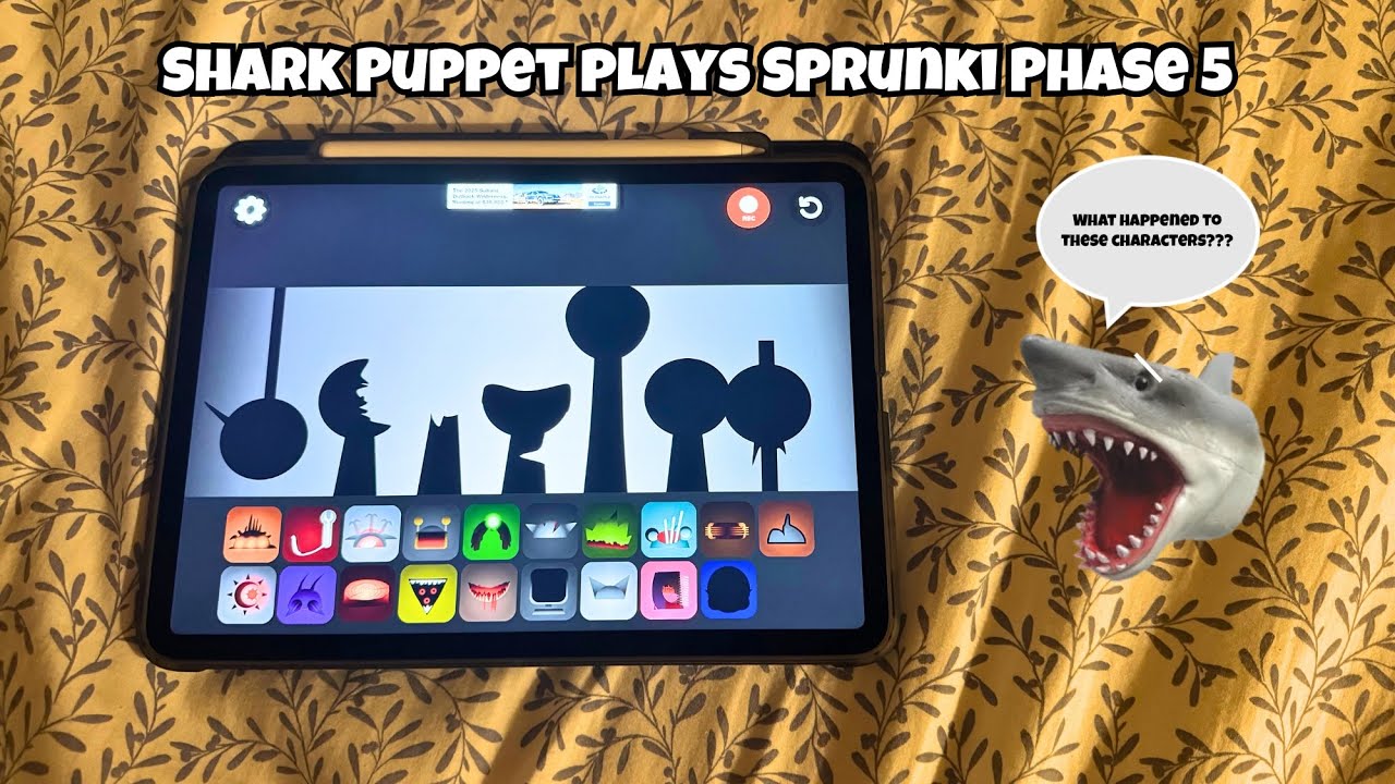 SB Movie: Shark Puppet plays Sprunki Phase 5! - YouTube