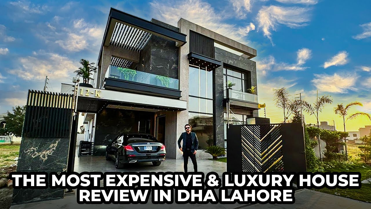 The Most Luxury And Expensive Modern House In DHA Lahore - Highest ...