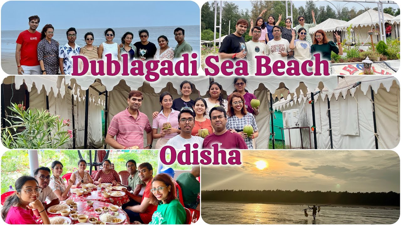 Dublagadi Sea Beach | Bubbles of Luxury Resort | Odisha |#dublagadi # ...