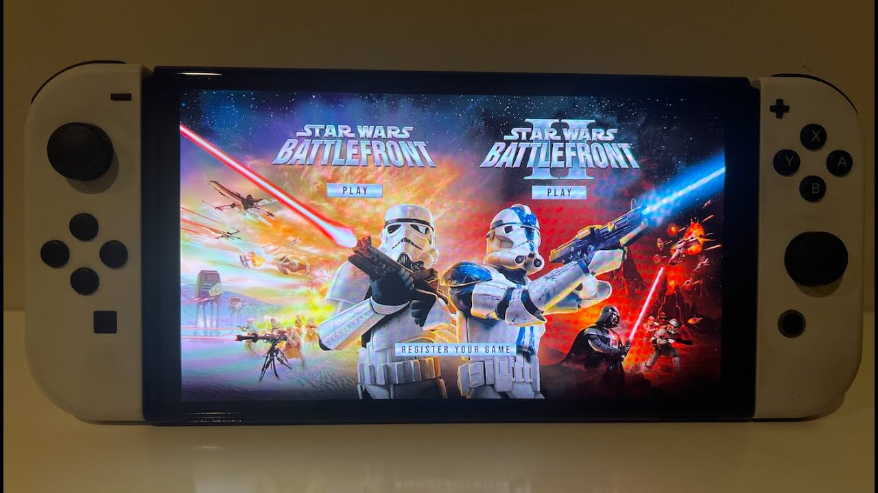 Star Wars Battlefront Classic Collection Nintendo Switch Handheld ...