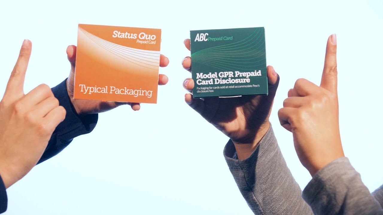 Get Your Hands on a Better Prepaid Card | Pew - YouTube