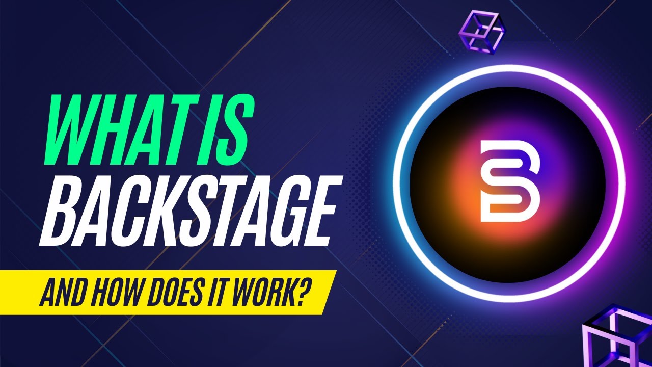 What is Backstage and how does it work? - YouTube