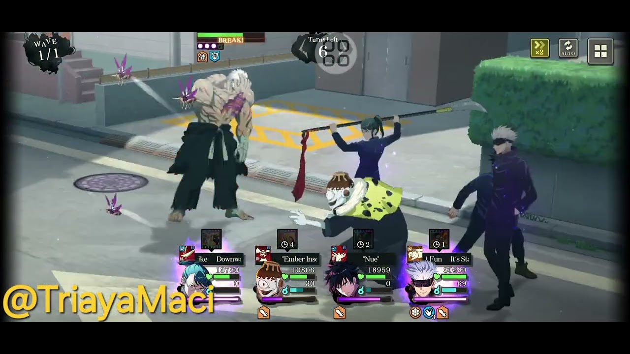 Jujutsu Kaisen Phantom Parade Part 2/2 Game Play Gojo - YouTube