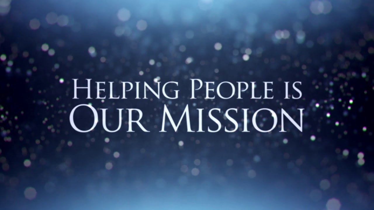 Helping People is Our Mission - YouTube