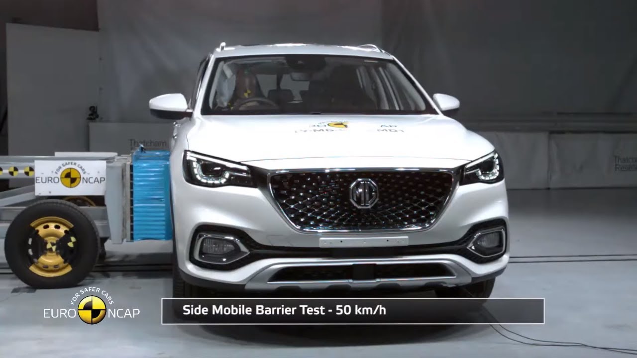 MG HS Crash Test by Euro NCAP - 5 Stars Rating - YouTube