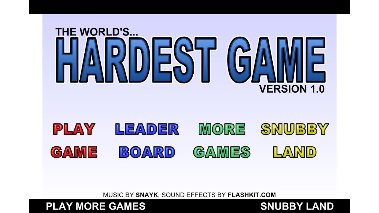 World's Hardest Game! (LEVEL 5 IS SO HARD!) - YouTube