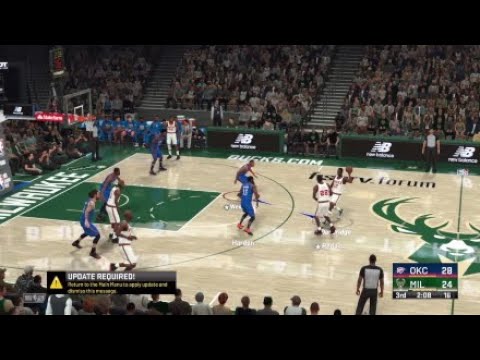 NBA 2K22 All Time Thunder vs Bucks updated roster - YouTube