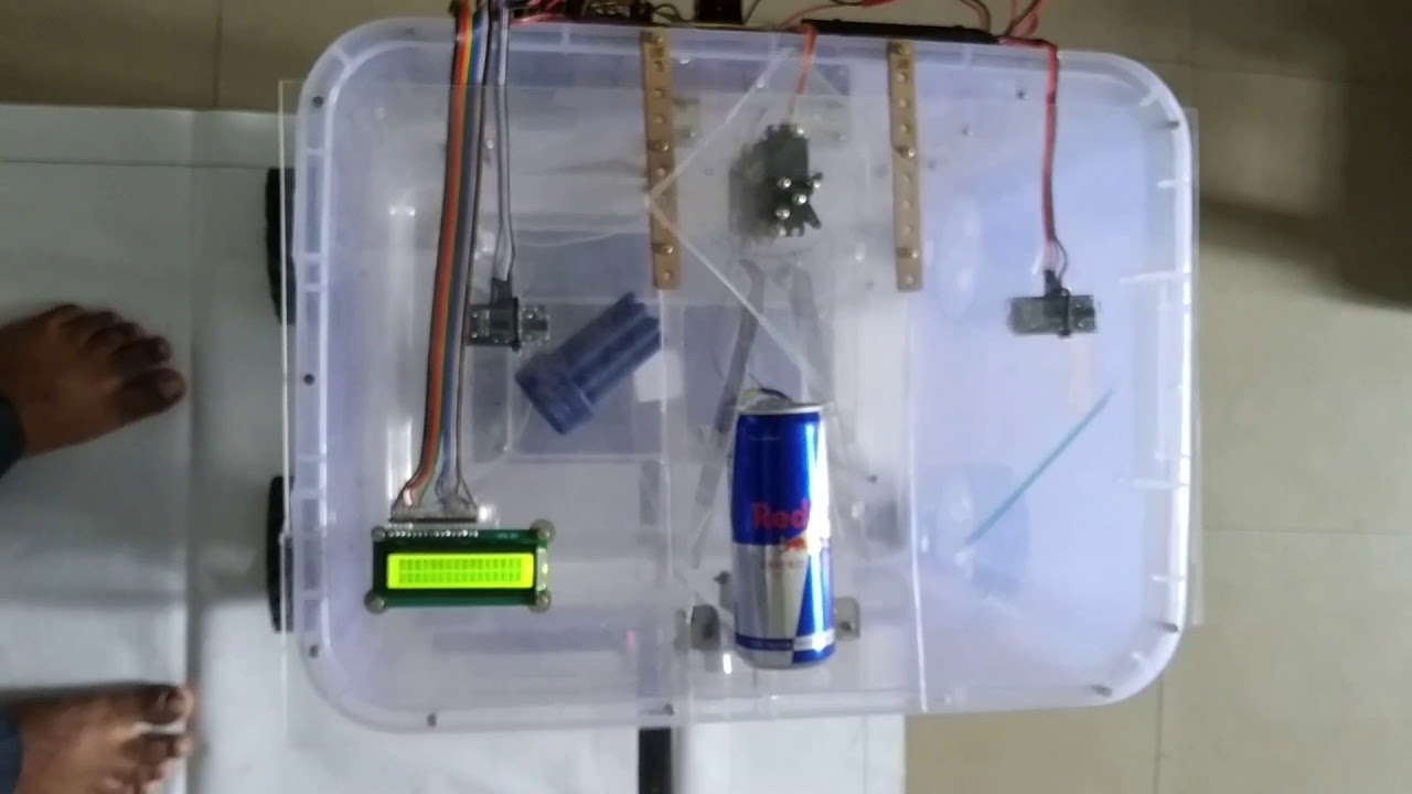 IOT BASED SMART GARBAGE DISPOSAL SYSTEM - YouTube