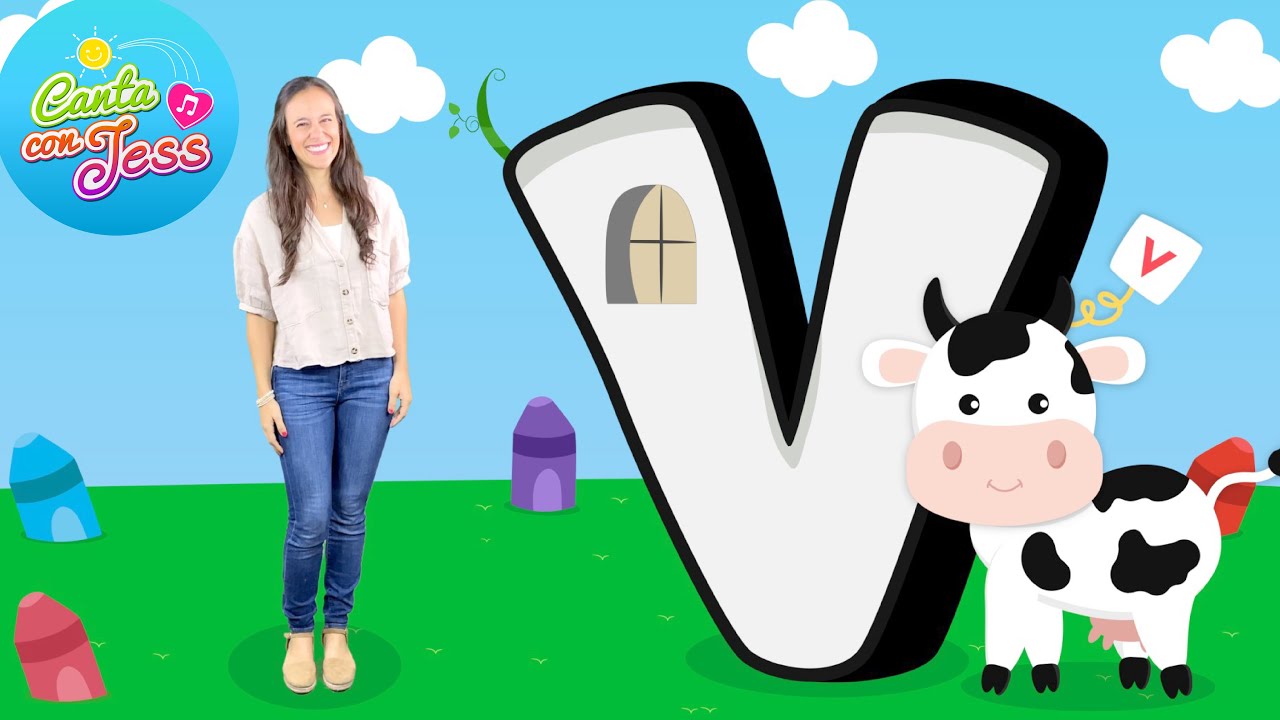 Letter V Song in Spanish - Letter Sounds by a Native Spanish Speaker ...