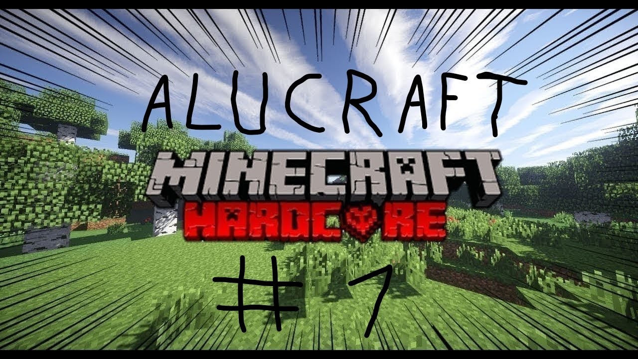 Début ( ou presque ) de la serie Hardcore minecraft !! (enfin mdr ) - YouTube