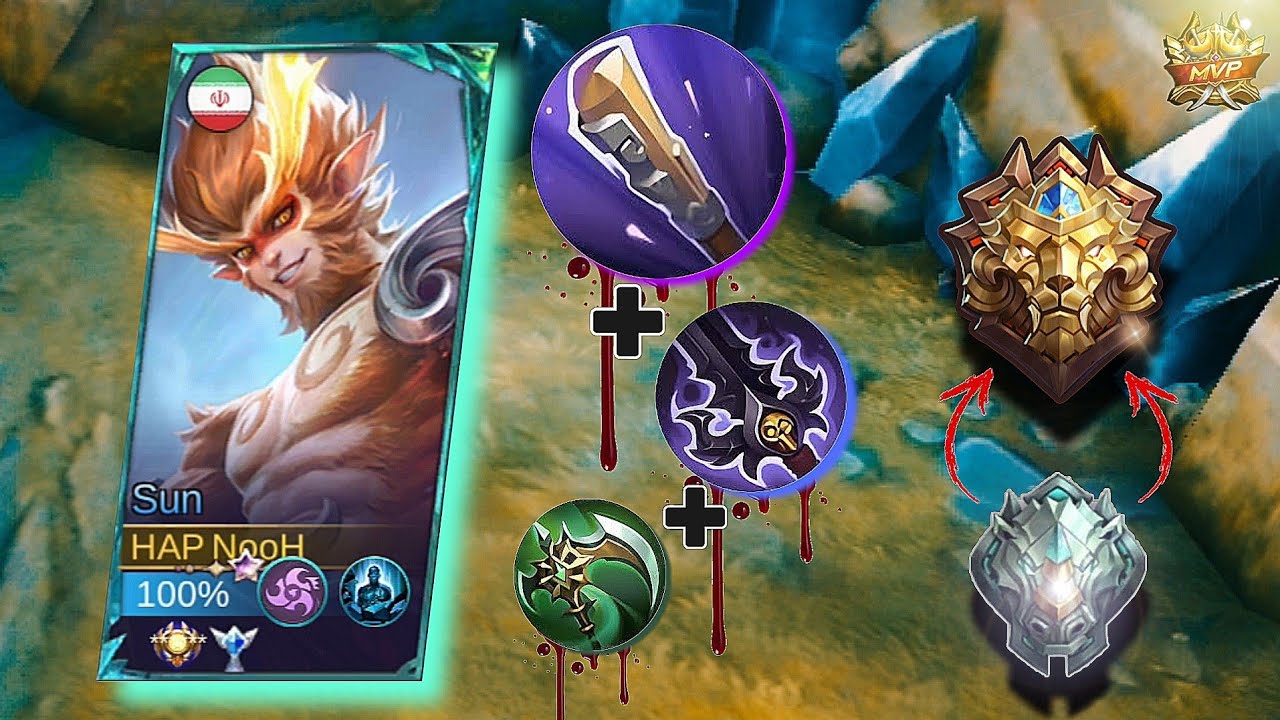 Sun new build 2024 for rank up 😍😍 || Mobile legends bang bang 🔥🔥 - YouTube