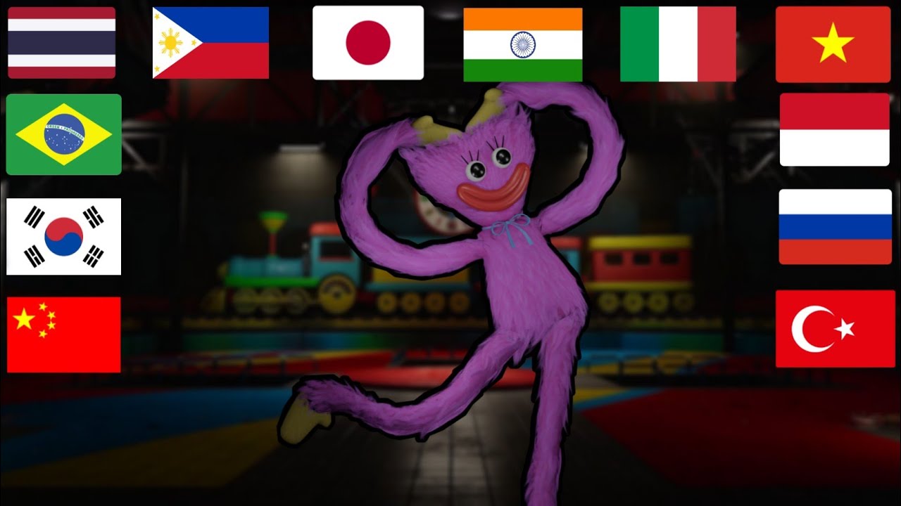 KISSY MISSY IN DIFFERENT LANGUAGES MEME | poppy play time chapter 2 ...