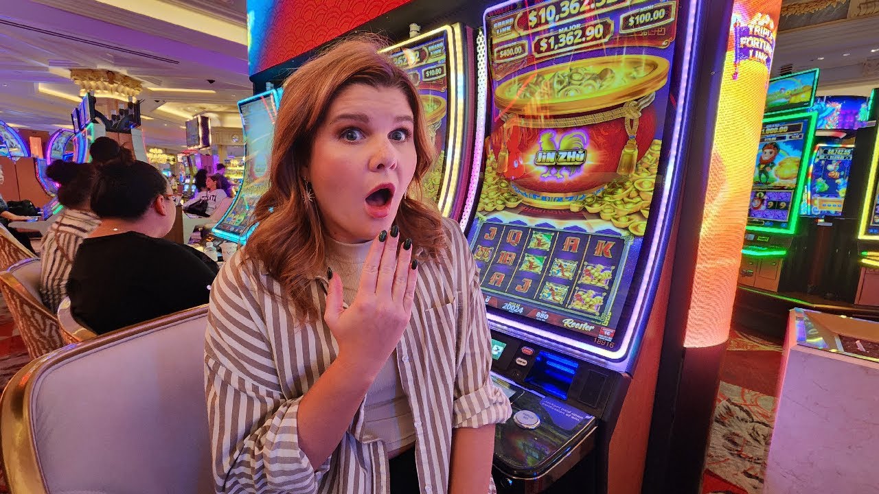 My Wife Hit Bonus After Bonus on This NEW Las Vegas Slot! - YouTube