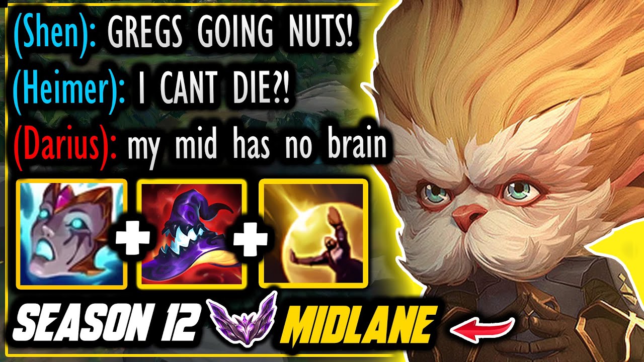 Heimerdinger literally can't die and uses A KAMEHAMEHA midlane?! - YouTube