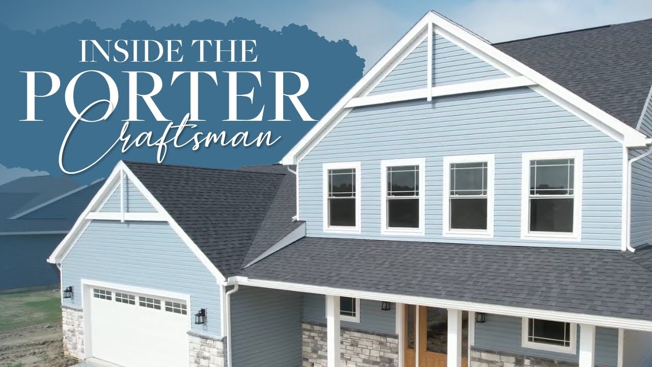 Porter Craftsman 2-Story Open House - YouTube
