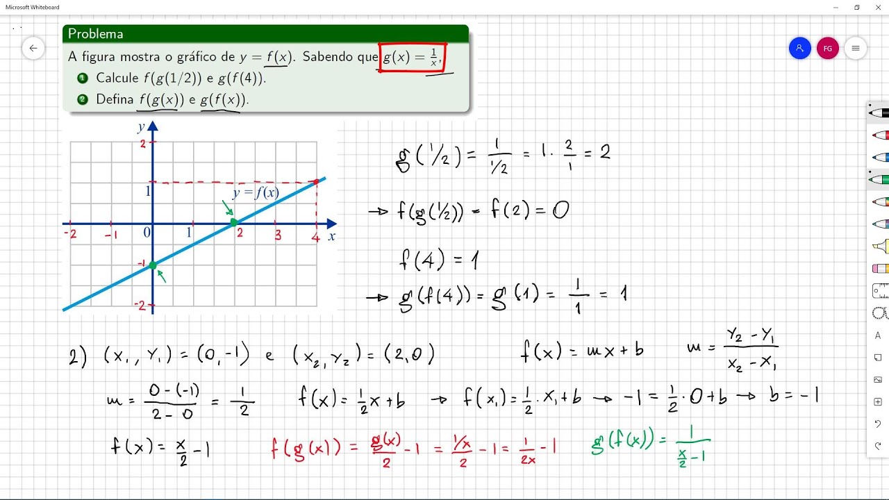 Aula 26 - Parte 5 - Exercícios de composição de funções - YouTube