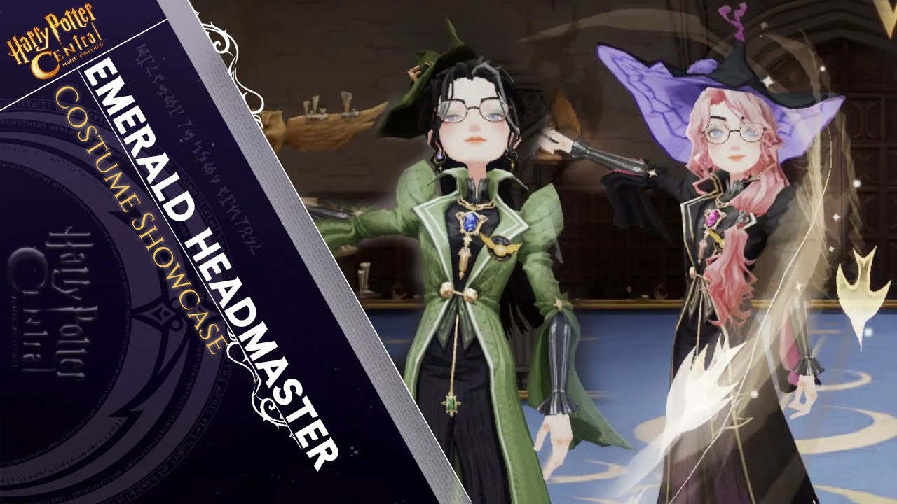 《HPMACentral》Emerald Headmaster Costume Showcase - YouTube