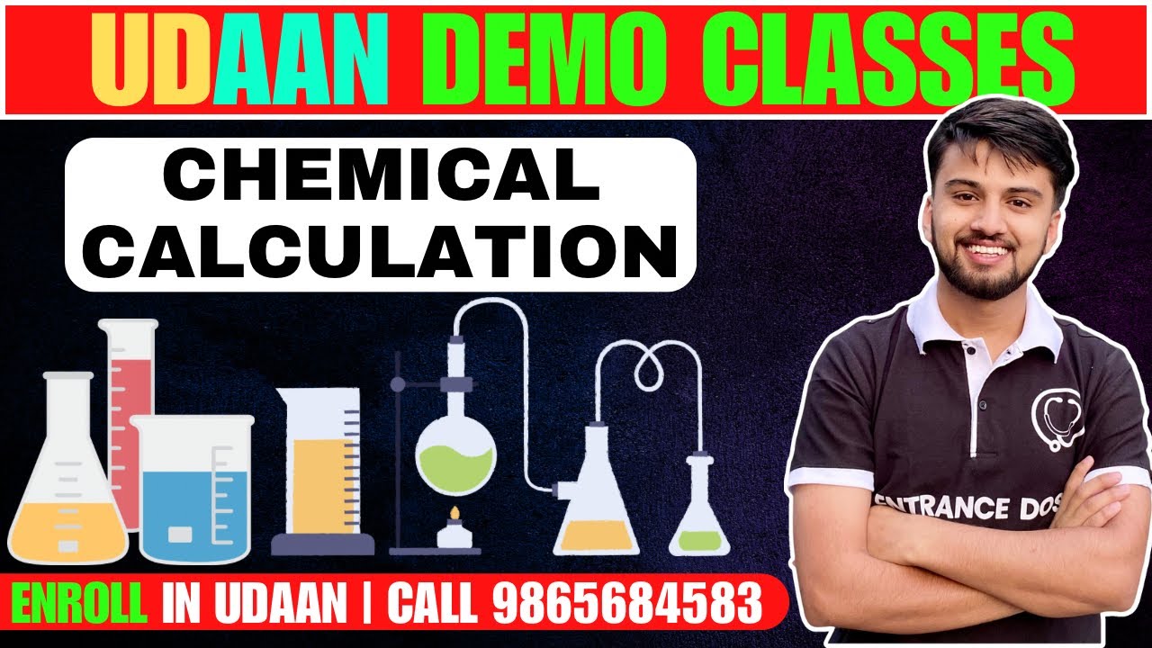 CHEMICAL CALCULATION , MOLE CONCEPT in ONE SHOT | Demo Class for Udaan ...