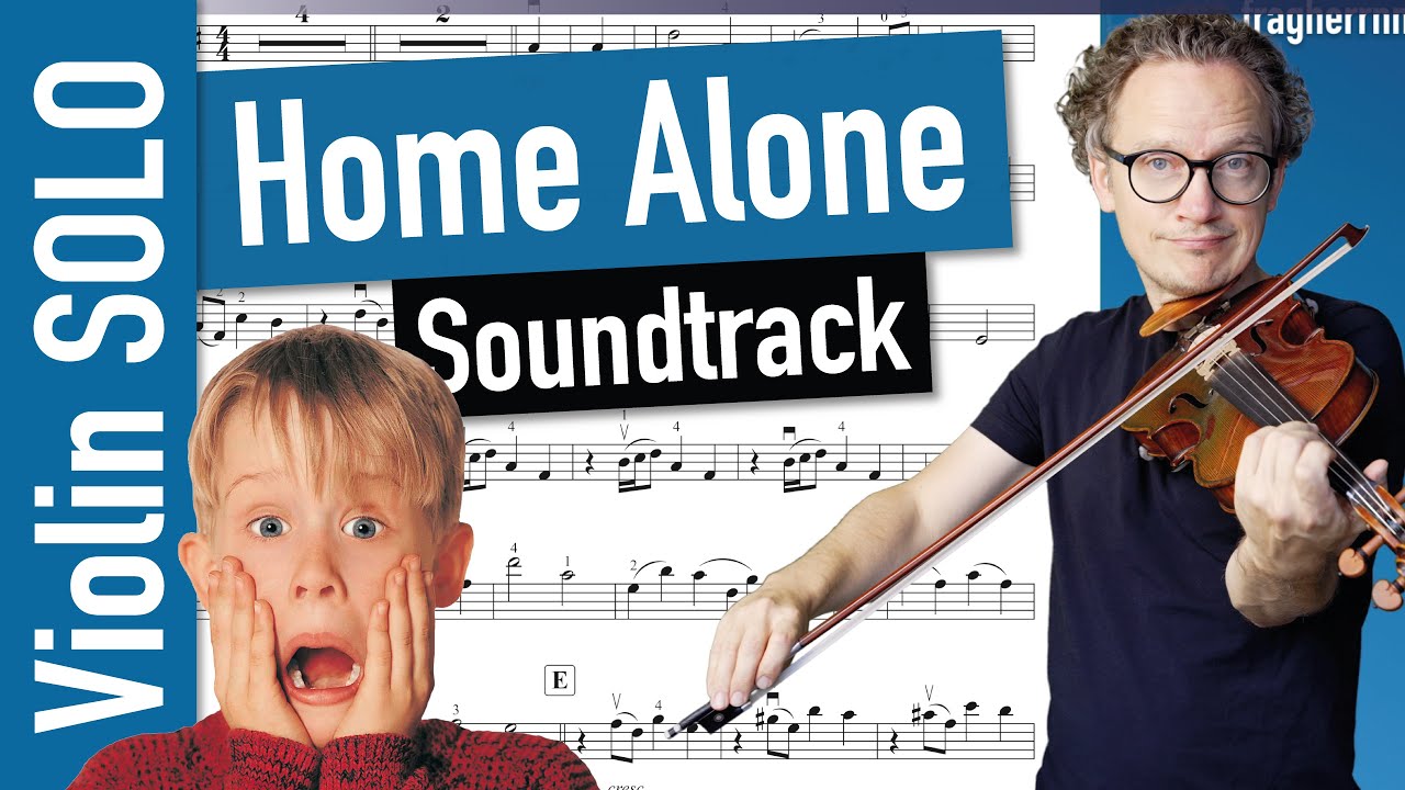 Home Alone - Somewhere In My Memory | Violin SOLO | Soundtrack | Violin Sheet Music | Piano ...