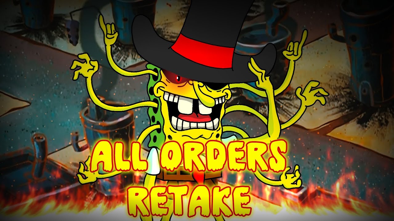 🍔ALL ORDERS RETAKE (All Stars Retake but is Slendybob vs GF and BF)🍔 ...