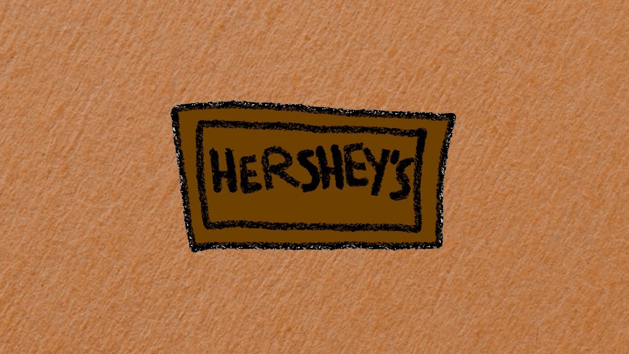 How To Draw A Hershey Bar - YouTube