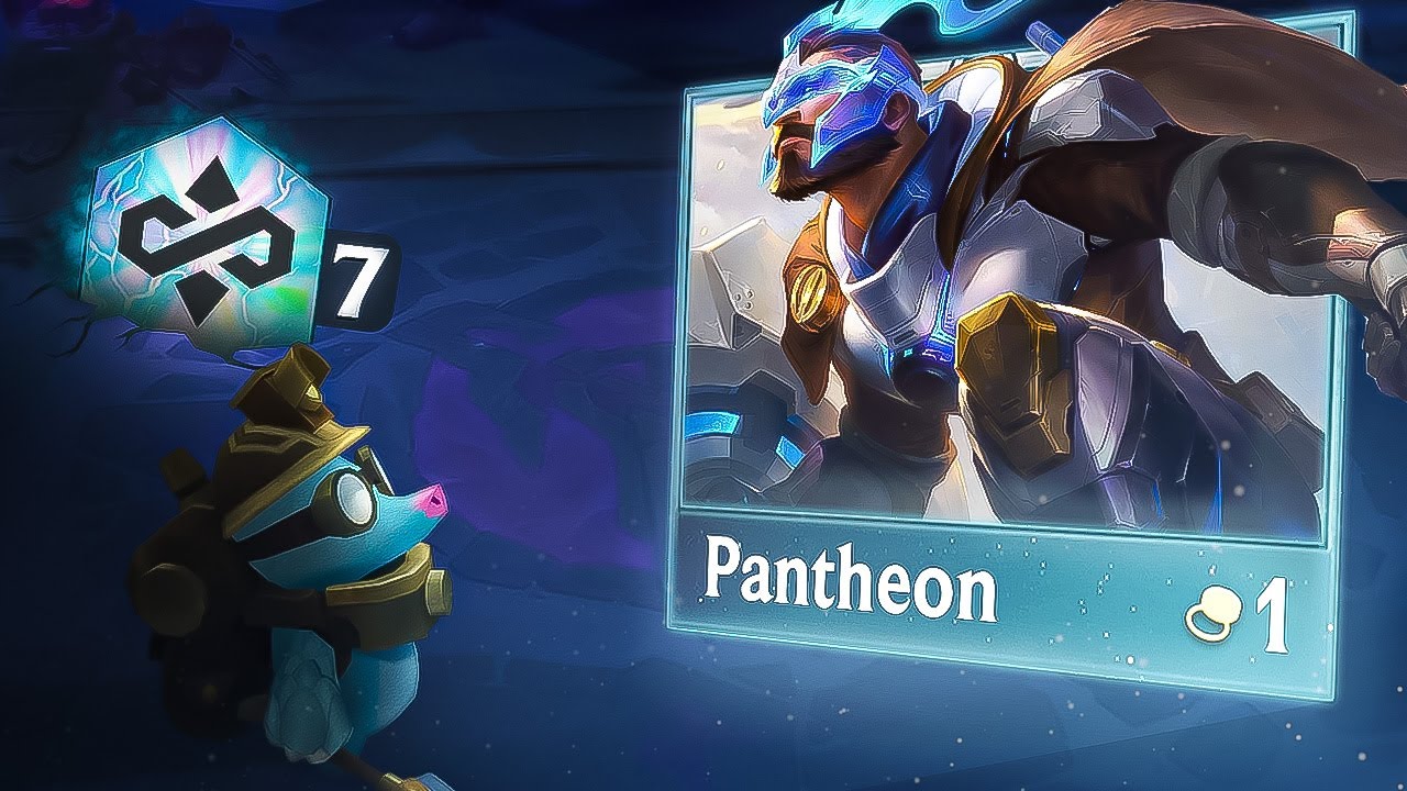 HOW IS THIS A 1-COST?! 7 InfiniTeam Pantheon/Lucian Reroll - TFT Set 8. ...