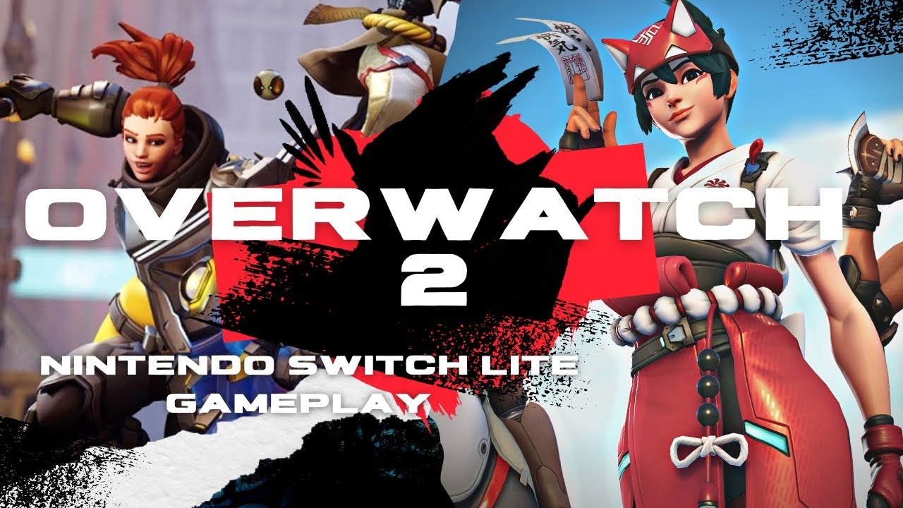 Overwatch 2 Nintendo Switch Lite Tutorial Gameplay 60fps - YouTube