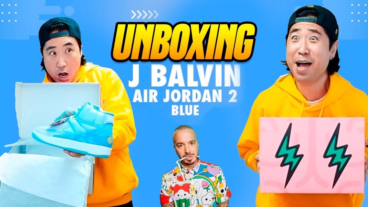 Coreano Loco UNBOXING las Jordan de J BALVIN 📦😂 - YouTube