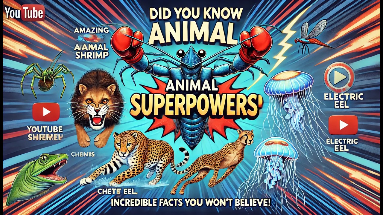 These Animals Have Real Superpowers! - YouTube