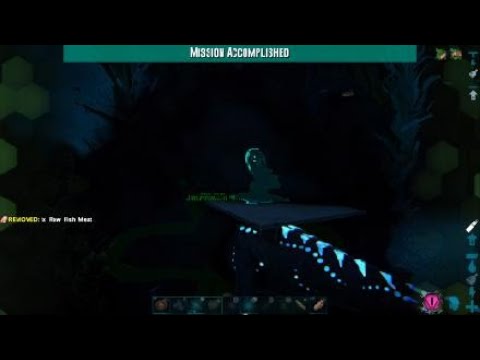 ARK who hid the squid? Alpha solo - YouTube