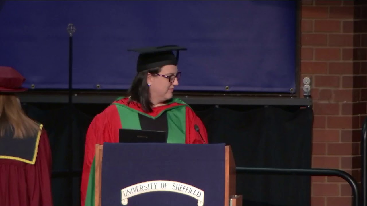 The University of Sheffield Winter 2020 Graduation 15 January 2020 9.30 ...