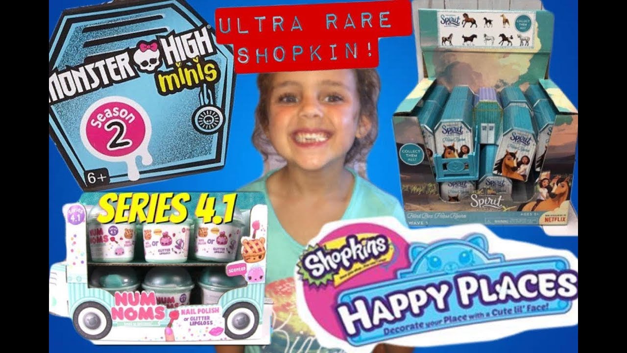 Ultra Rare Shopkin ! & Target Blind Bag Haul! New Happy Places Shopkins ...