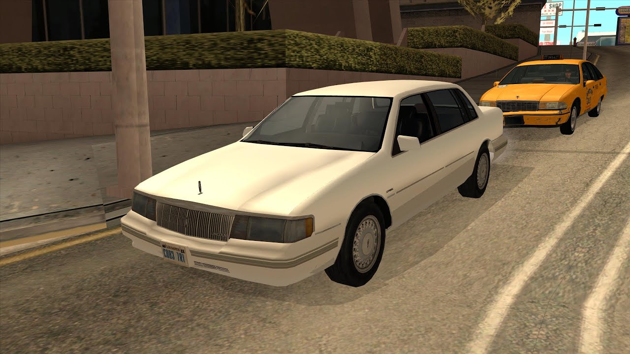 GTA San Andreas [PC] - 1988 Lincoln Continental Mod - YouTube