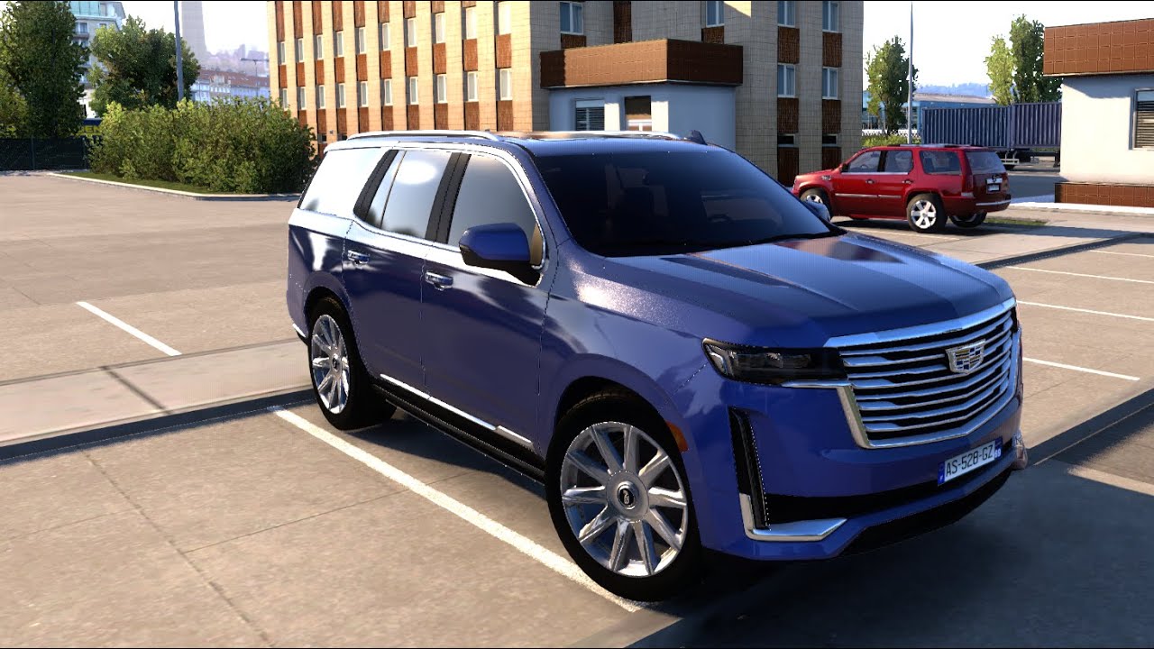 ETS 2 - CADILLAC ESCALADE 2021 ! G29 GAMEPLAY - YouTube