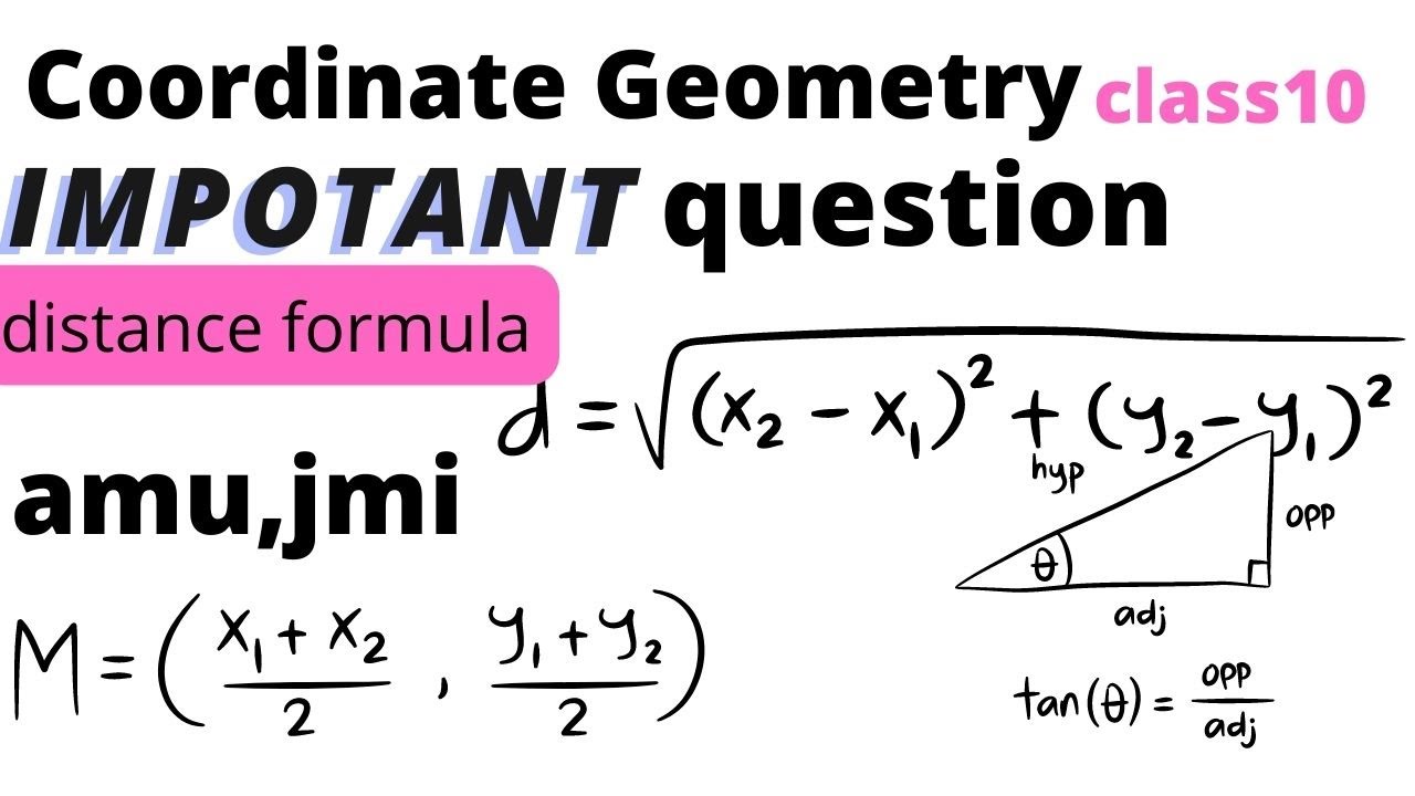 How to Find The Coordinate Of A Point If The Points Are Equidistant ...