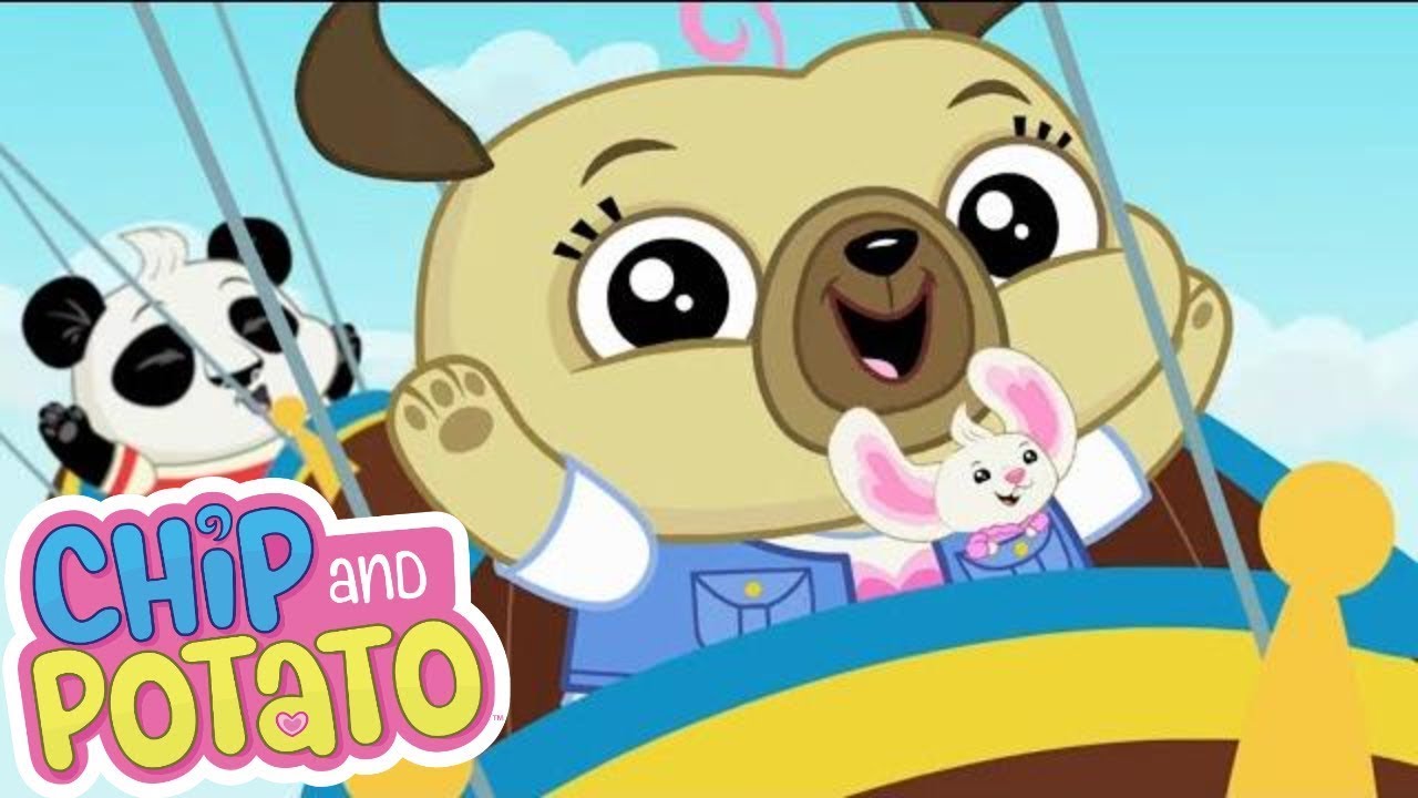 Fun Fairground Day With Chip and Nico | Chip & Potato | Cartoons for ...
