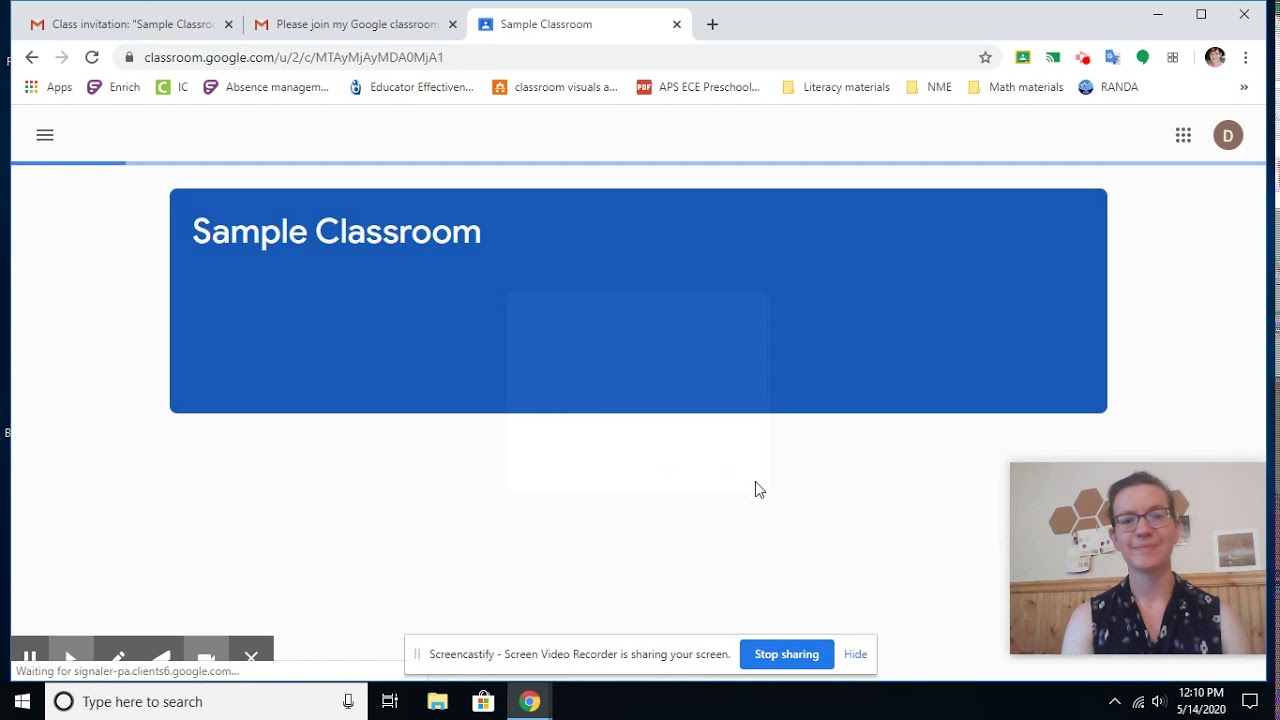 Accessing Your Child's Google Classroom - YouTube