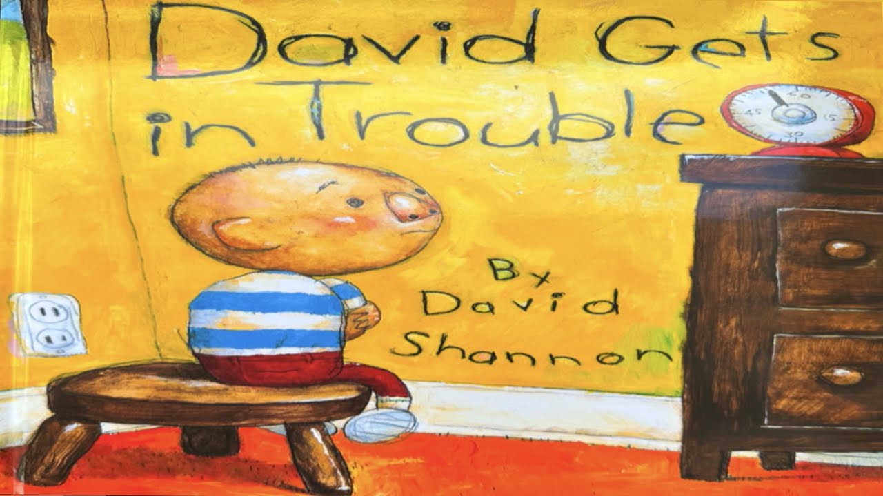 📚 Kids Book Read Aloud: David Gets in Trouble by David Shannon - YouTube