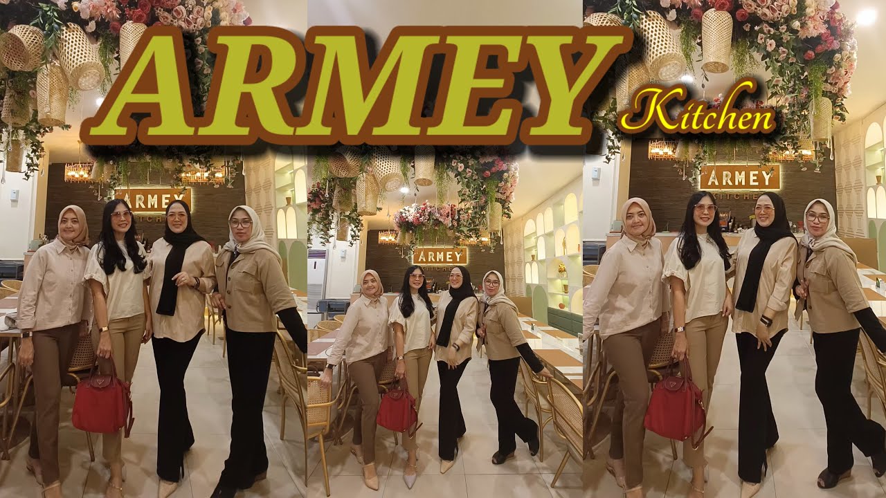 MAKAN SIANGKU DI ARMEY KITCHEN BERSAMA MOMY EKSPENSA SQUAD - YouTube