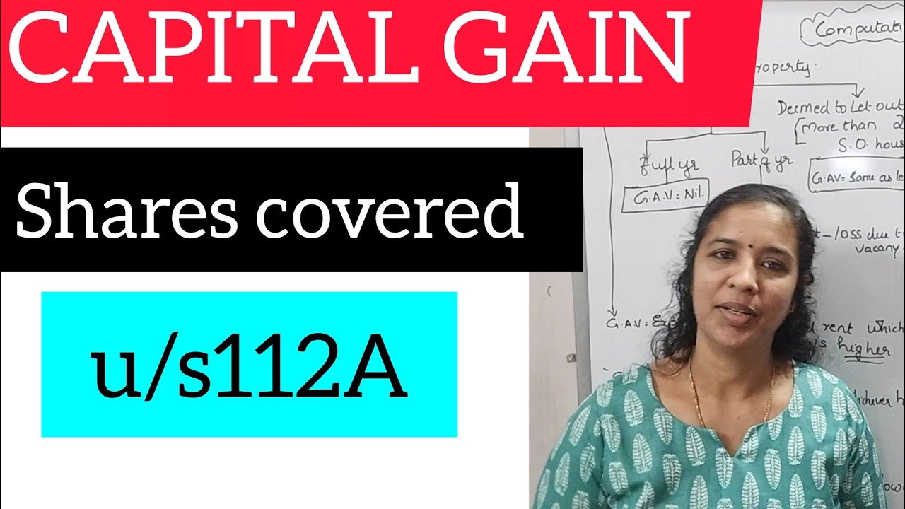 SHARES - EXPLANATION - PROBLEM WITH SOLUTION - Capital Gain - YouTube