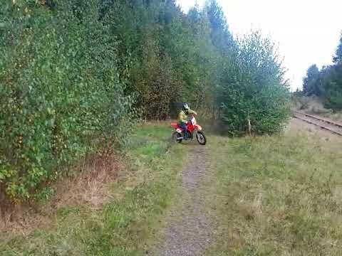 Dylan aan het crossen - YouTube