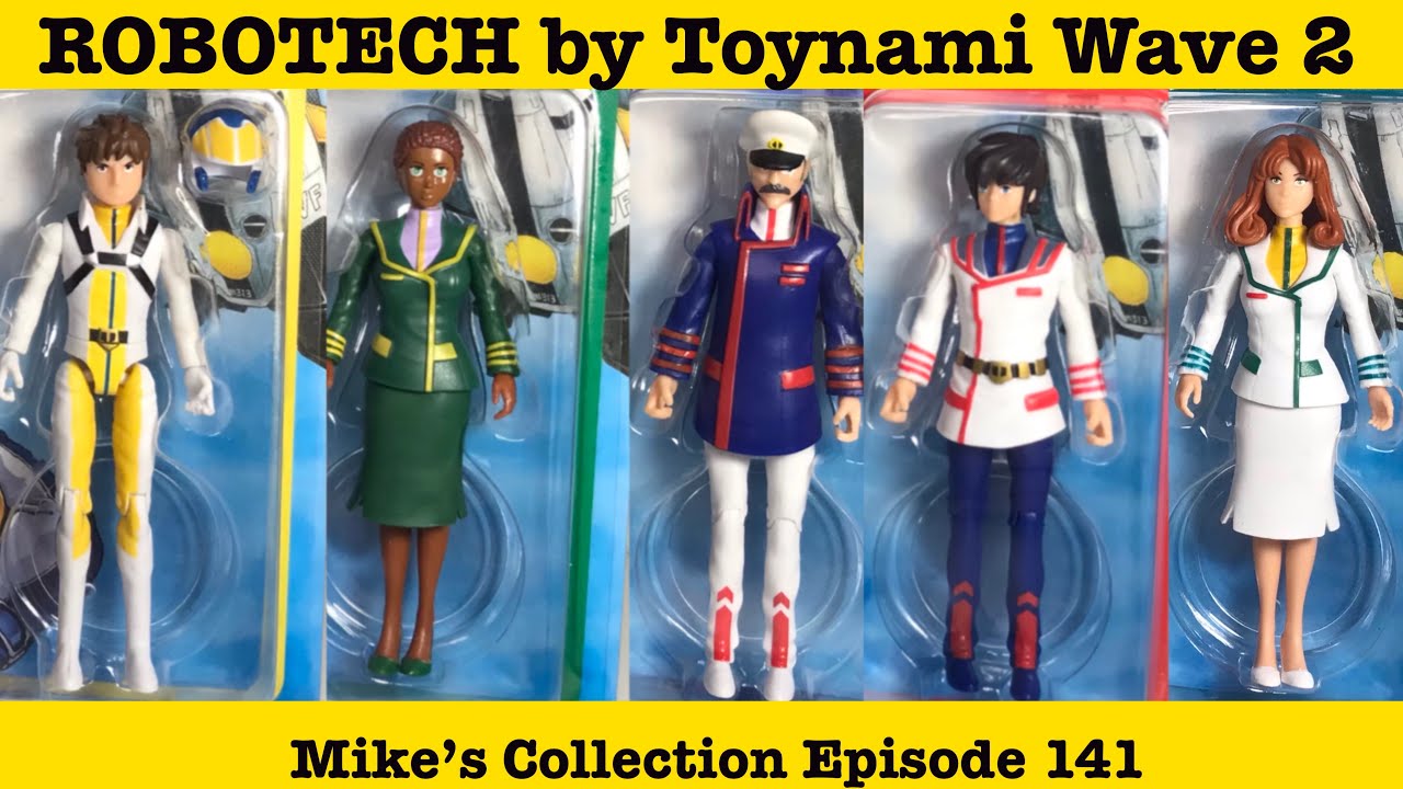 Toynami Robotech Figures Wave 2 Review - YouTube