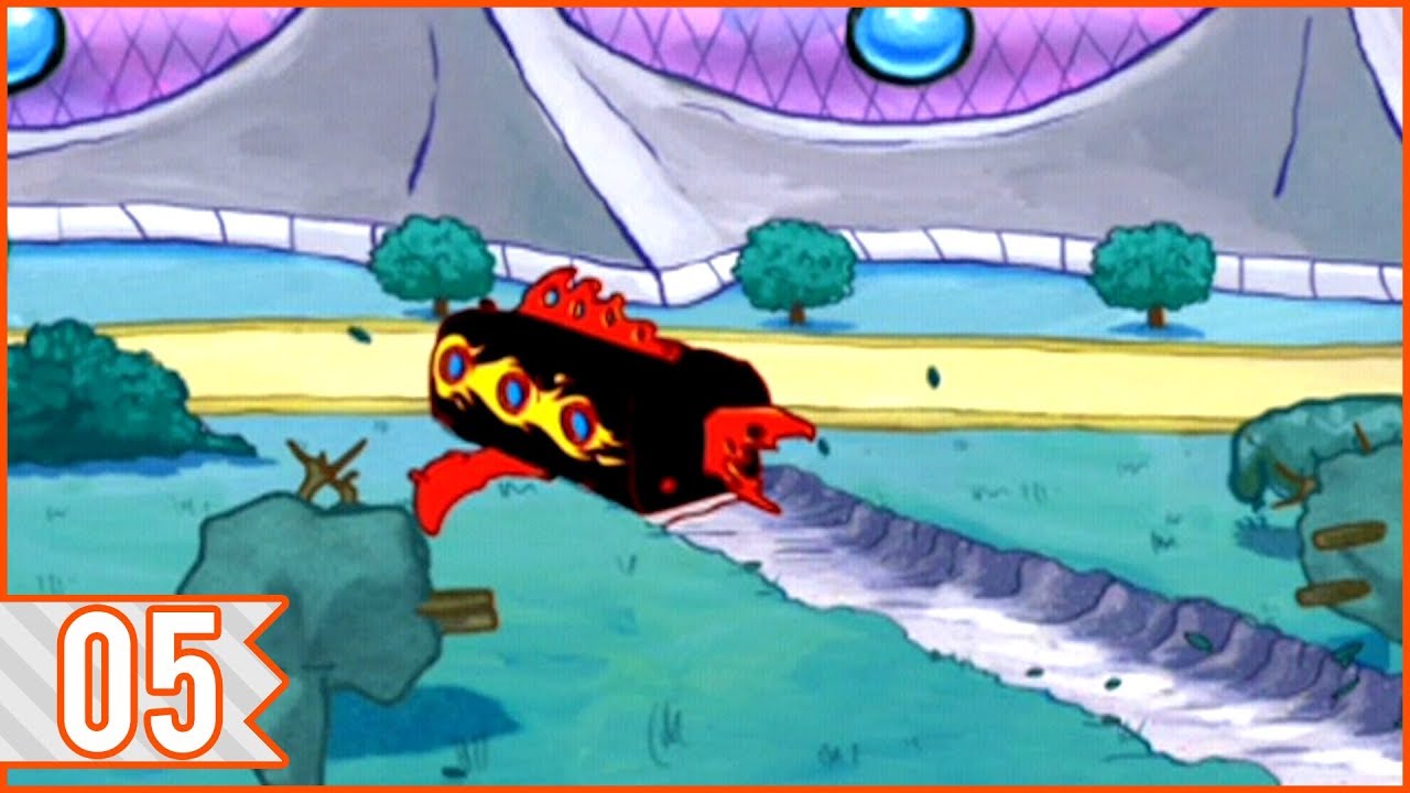 SpongeBob's Atlantis SquarePantis (PS2/Wii) - Level 5: Bus Building ...