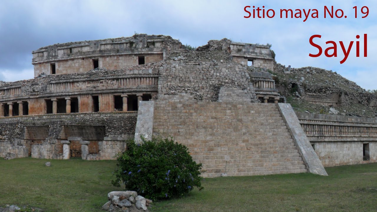 Sitio maya No. 19. Sayil, Yucatán - YouTube