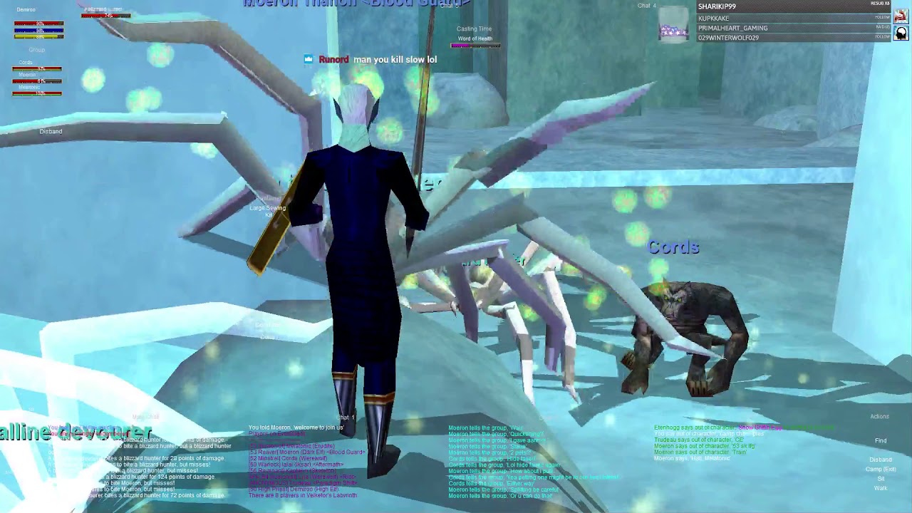 Everquest old school P99 : Part 522 - Grouping - Velks - High Elf ...