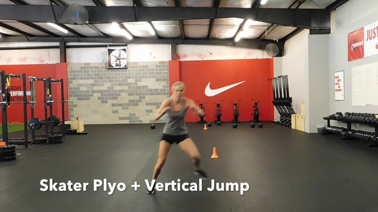 Skater Plyo + Vertical Jump - YouTube