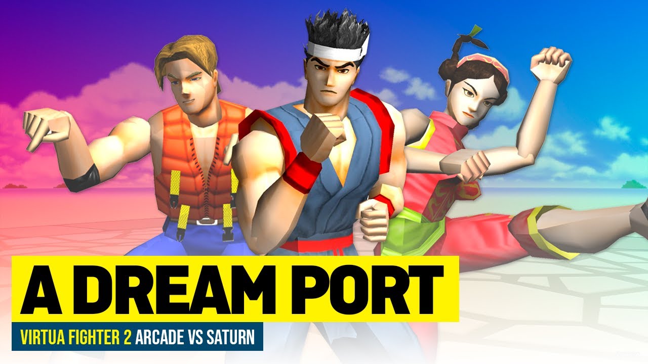 A PERFECT PORT (ARCADE VS SATURN) Virtua Fighter 2 Comparison - YouTube