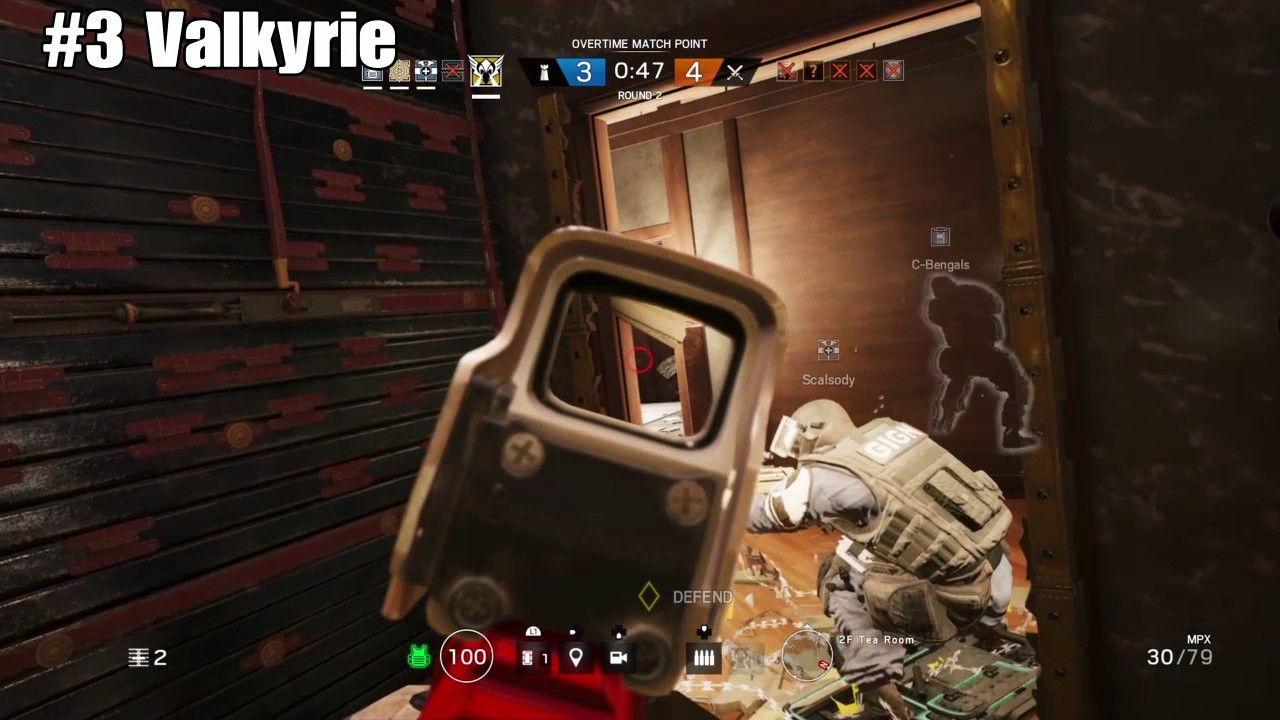 Top 5 Siege Defense Operators (Red Crow) - YouTube