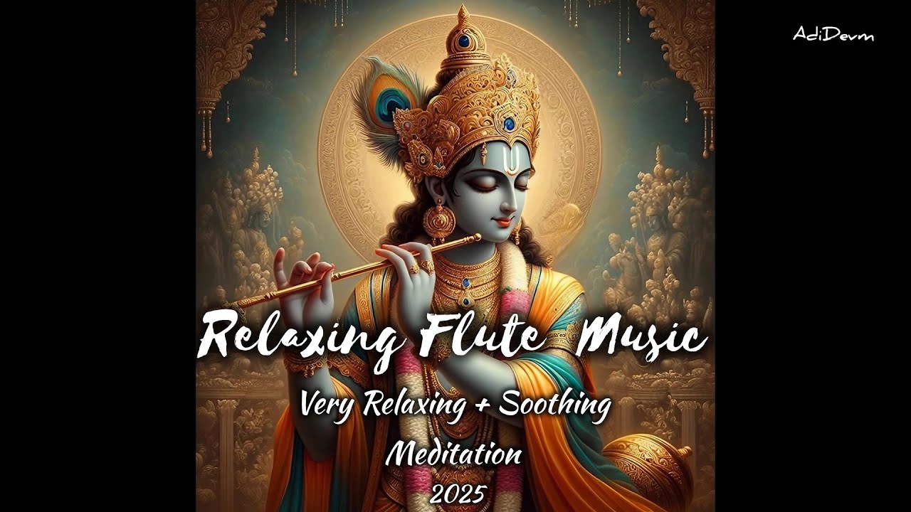 KRISHNA FLUTE for DEEP SLEEP 🔴 LIVE 24/7 | Relaxing Music for Stress ...