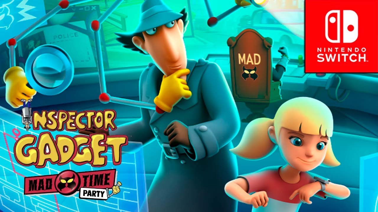 Go Go Gadget Mini Game? Inspector Gadget Mad Party Full Game (Nintendo ...